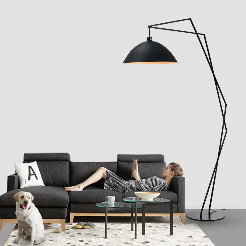 Geometric Cantilever Floor Lamp – VIVE. LIGHT